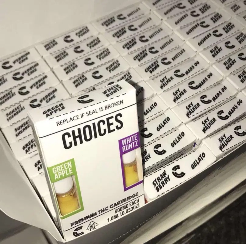 Choices Carts | Cali Plug Official
